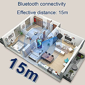 2023 Portable Tracker, Bluetooth 5.0 Smart Anti-Lost Real Time Mini Tracking Locator, Item Finder Device for Keys Wallets Luggages Bags Kids Pets