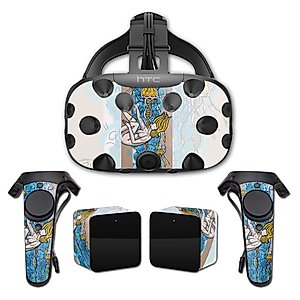 MightySkins Skin Compatible with HTC Vive Full Coverage - Fall Into Place | Protective, Durable, and Unique Vinyl Decal wrap Cover | Easy to Apply, Remove, and Change Styles | Made in The USA