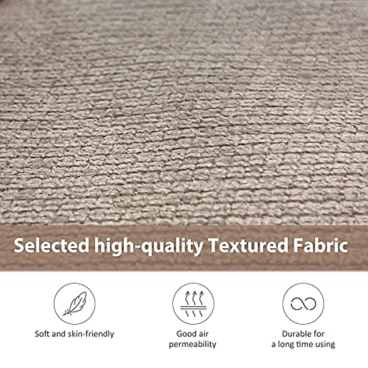 ERYE L-Shaped 3-Seaters Corner Sectional Sofa with Pull Out Sleeper Couch Bed and Reversible Storage Chaise for Home Office Apartment Living Room Furniture Sets Sofabed, Warm Grey