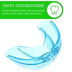 Moldable Retainer for Teeth Grinding Protection Clenching Bruxism Anti Grinding Dental Night Sleeping Teeth Protector Random Color
