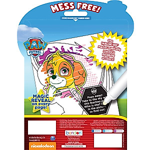 Nickelodeon PAW Patrol 20-Page Imagine Ink Coloring Book with 1 Mess Free Marker Bendon 38709