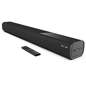 BESTISAN 100W Sound Bars for TV, Sound Bar with Bluetooth, HDMI-ARC, Optical, AUX Input,Soundbar Sound System for TV Speakers,Home Theater, Projectors