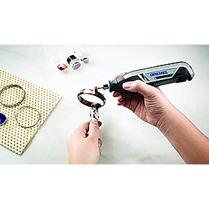 Dremel 709-02 110-Pieces All-Purpose Rotary Tool Accessory Kit- Includes a Carving Bit, Sanding Drums, Grinding Stones, Cutting Discs, and a Storage Case , Gray