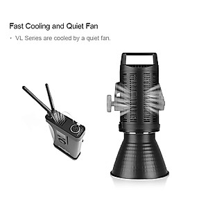 Godox VL300 300w New LED Lights,5600K Day Light, CRI 96+, TLCI 95, for Ideal Light Source for Newborn Photography, Still Life Photography, Portrait, Studio Lighting,Interview Lighting, Video Filming.