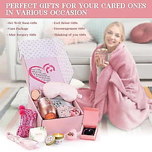 Women Gifts Get Well Soon Gift Basket-Mothers Day Gifts-Unique Birthday Gifts for Women-Self Care Package for Women-Relaxing Spa Gift Inspirational Thinking of You Gifts for Mom Wife Girlfriend Friend
