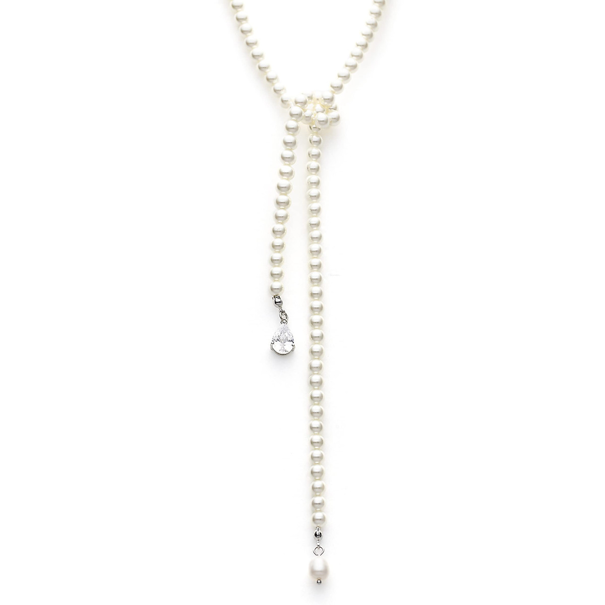 C.Paravano Pearl Necklace | Long Pearls Necklace | Pearl Necklace for Women | Pendant Necklaces for Women | Wedding Pearl Necklace for Brides | Women Necklace Jewelry | Fashion Necklaces