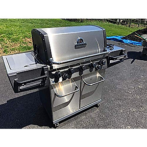 Zljiont Heat Plates Burner and Cross-Over Replacement for Sterling 5020-54 5020-64 5023-64;Huntington 6020-54 6020-57 6020-64 ;Broil King 9625-84, 9625-87, 9635-84 and Others