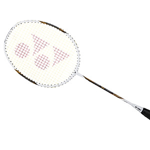 Yonex Arcsaber 71 Light Graphite Badminton Raquet with Free Full Cover (77 Grams, 30 lbs Tension) (71 White)