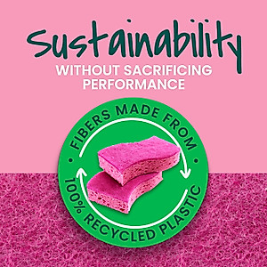 Scotch-Brite Brite Delicate Care Scrub Sponge 3/Pkg, 3 Count (Pack of 1)