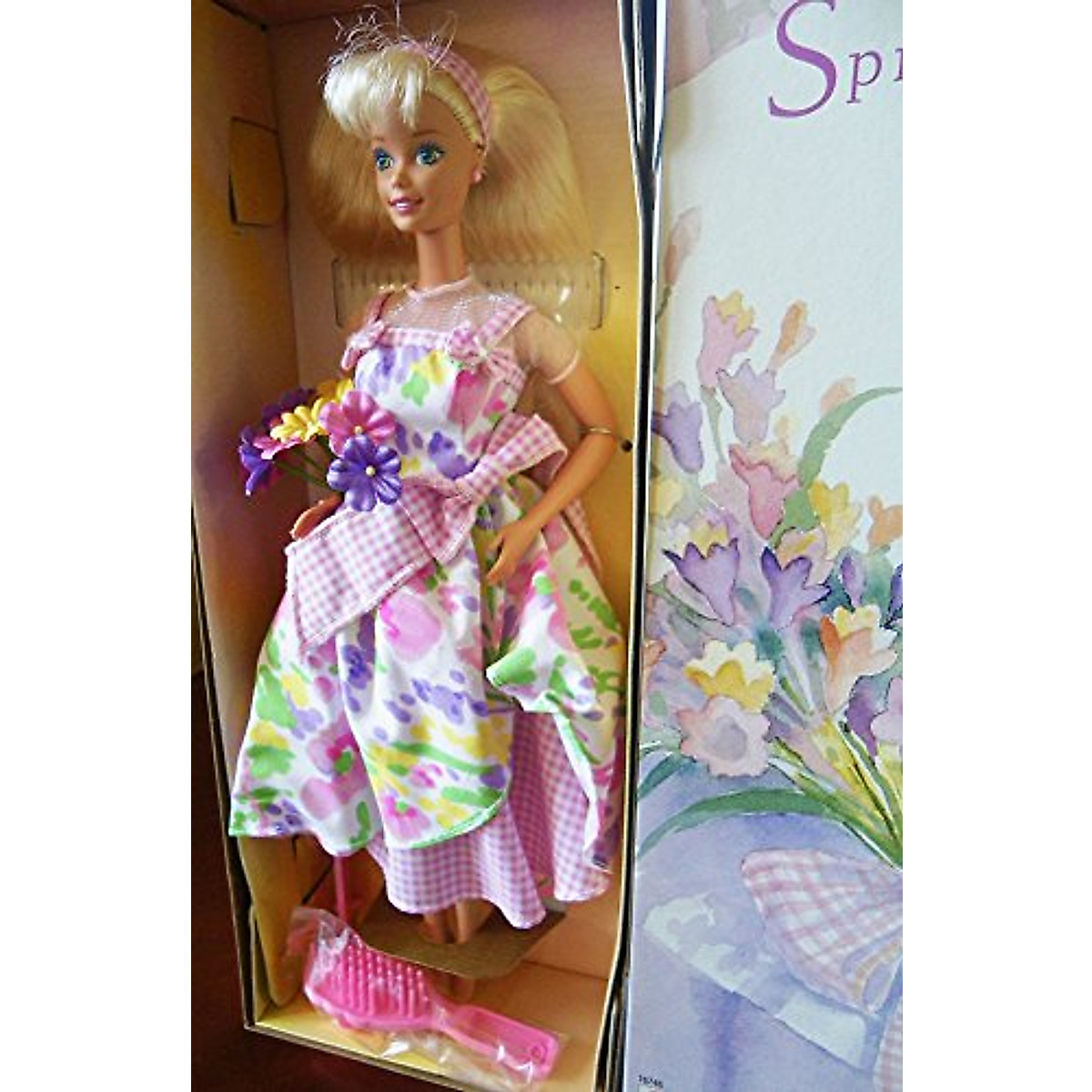 Mattel Avon Special Edition Spring Petals Barbie Doll Second in Series