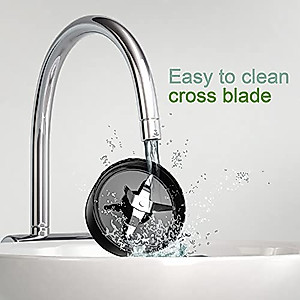 1-pack Magic Bullet Replacement Parts Cross Blades Compatible with Magic Bullet 250w Blender, Juicer and Mixer (Model MB1001)