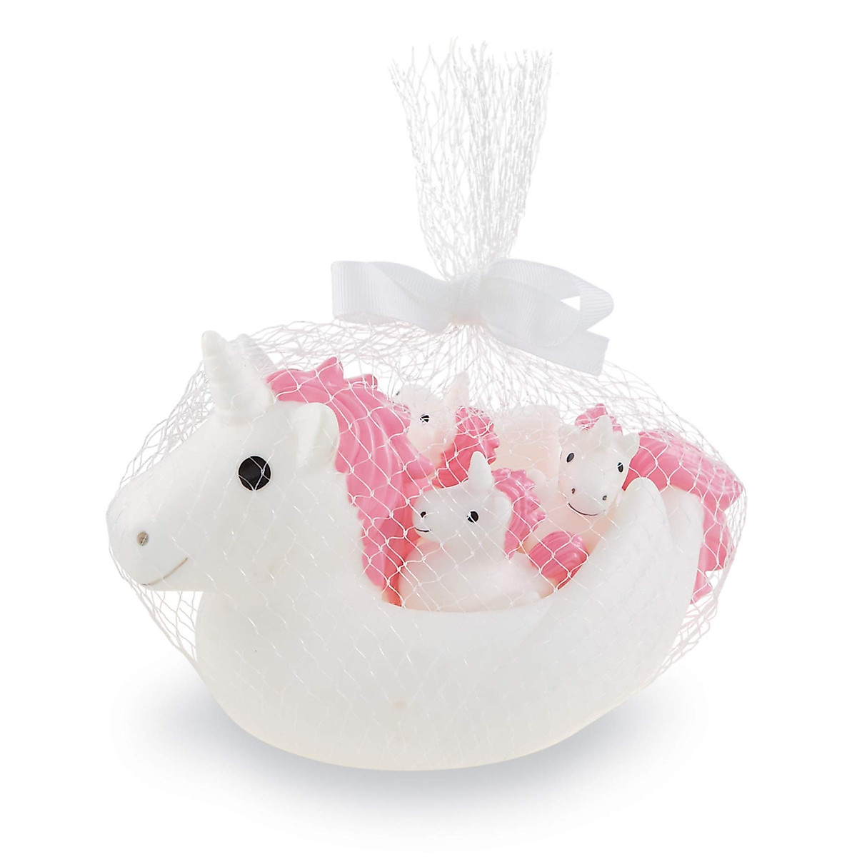 Mud Pie Unicorn Bath Toy Set, Multicolor