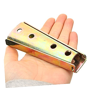 GRIRIW 4 Pairs Sofa Sleeper Sectional Metal Bedframe Sofa Sleeper Couch Interlocking Sofa Buckle Sectional Sofa Sectional Sofa Connector Fixing Furniture Connector Replacement Couch Bolt