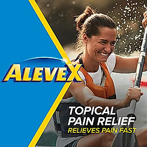 AleveX Topical Pain Relief Lotion with Rollerball Applicator - Long Lasting Arthritis and Muscle Pain Relief, 2.5 oz