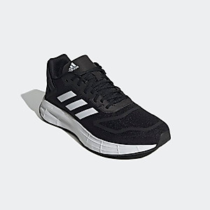 adidas Men's Duramo Sl 2.0 Running Shoe, Black/White/Black, 10