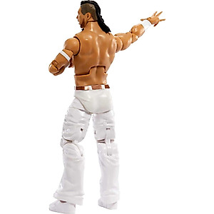 Mattel WWE King Nakamura Elite Collection Action Figure, 6-inch Posable Collectible Gift for WWE Fans Ages 8 Years Old &amp; Up