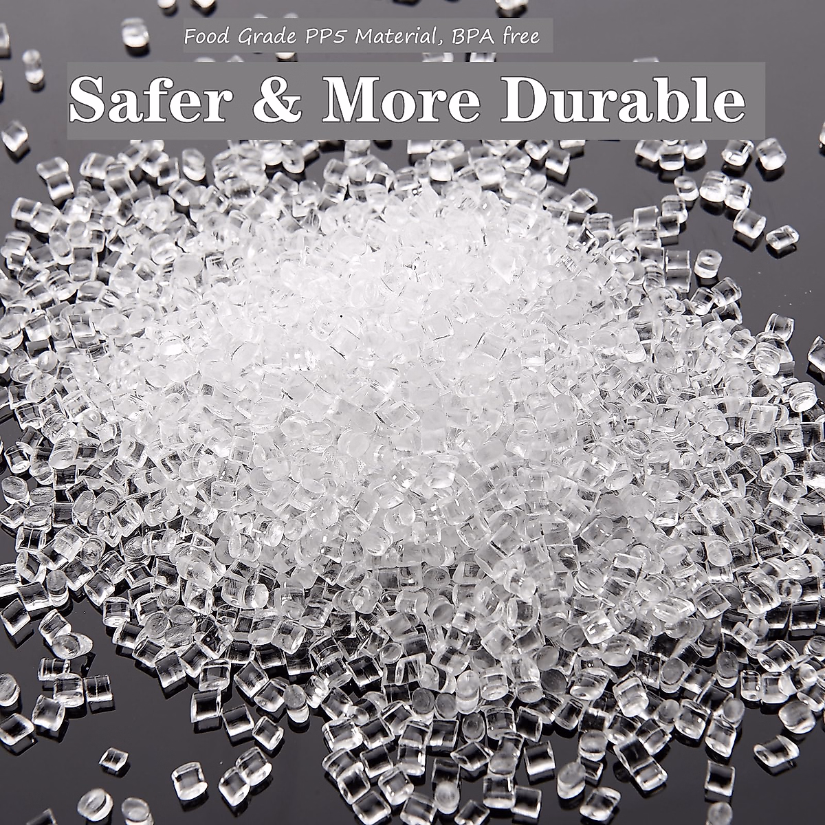 SEVEN LUCKY LIGHT Silverware Organizer Expandable Cutlery Drawer Organizer Food Grade PP5 Utensil Drawer Organizer BPA Free