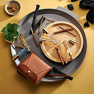 LOVERY Mini Perfumes for Women Perfume Gift Set, Woody Floral Women's Fragrances Perfume Set, 10ml Bottle Samples, Womens Perfume Sampler Sets, Man Cologne for Men Mini Travel Toiletries