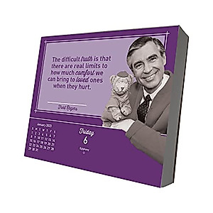 2023 Mister Rogers Day-at-a-Time Box Calendar
