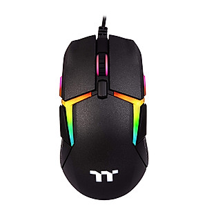 Thermaltake Level 20 RGB Gaming Mouse (GMO-LVT-WDOOBK-01), Black