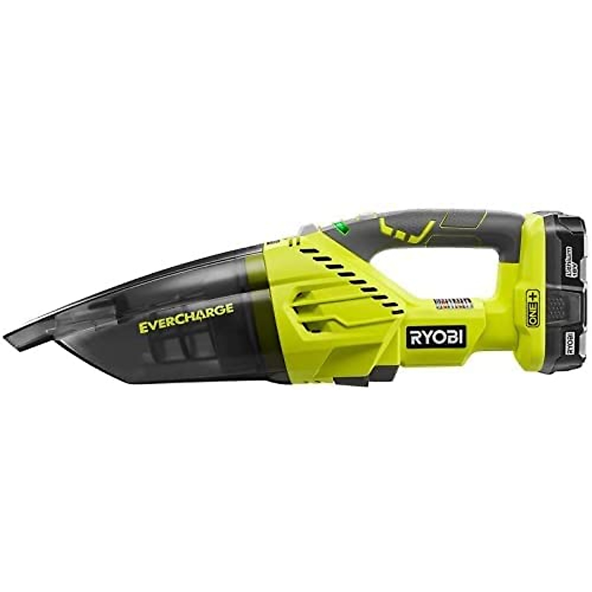 RYOBI P714K 18V One+ Evercharge Cordless Hand Vacuum Kit
