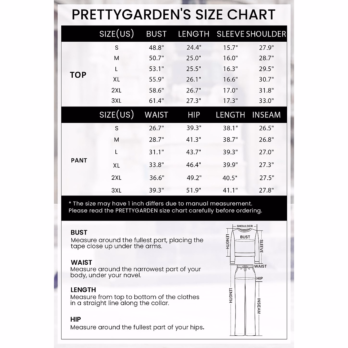 PRETTYGARDEN Women's Fall 2 Piece Lounge Outfit Long Sleeve Crewneck Pullover Tops High Waisted Pants Set Tracksuit (Light Green,Medium)