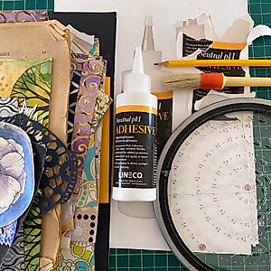 Lineco Neutral pH Adhesive, Acid-Free PVA Formula Water Soluble Dries Clear and Quick Flexible When Dried. 8 Ounces. Ideal For Book Binding and Other Paper Projects. White