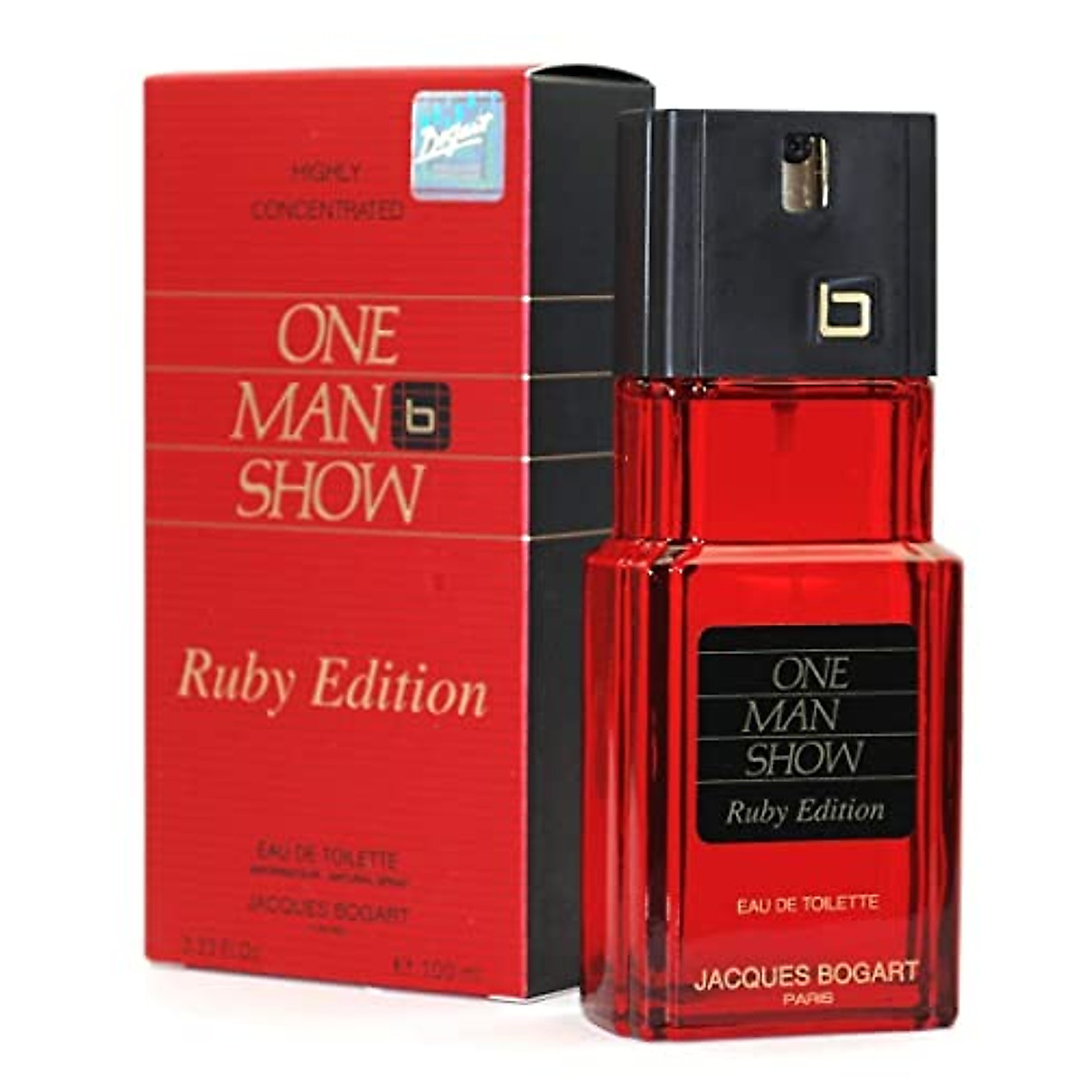 Jacques Bogart One Man Show for Men, Eau de Toilette Spray, Ruby Edition, 3.33 Ounce