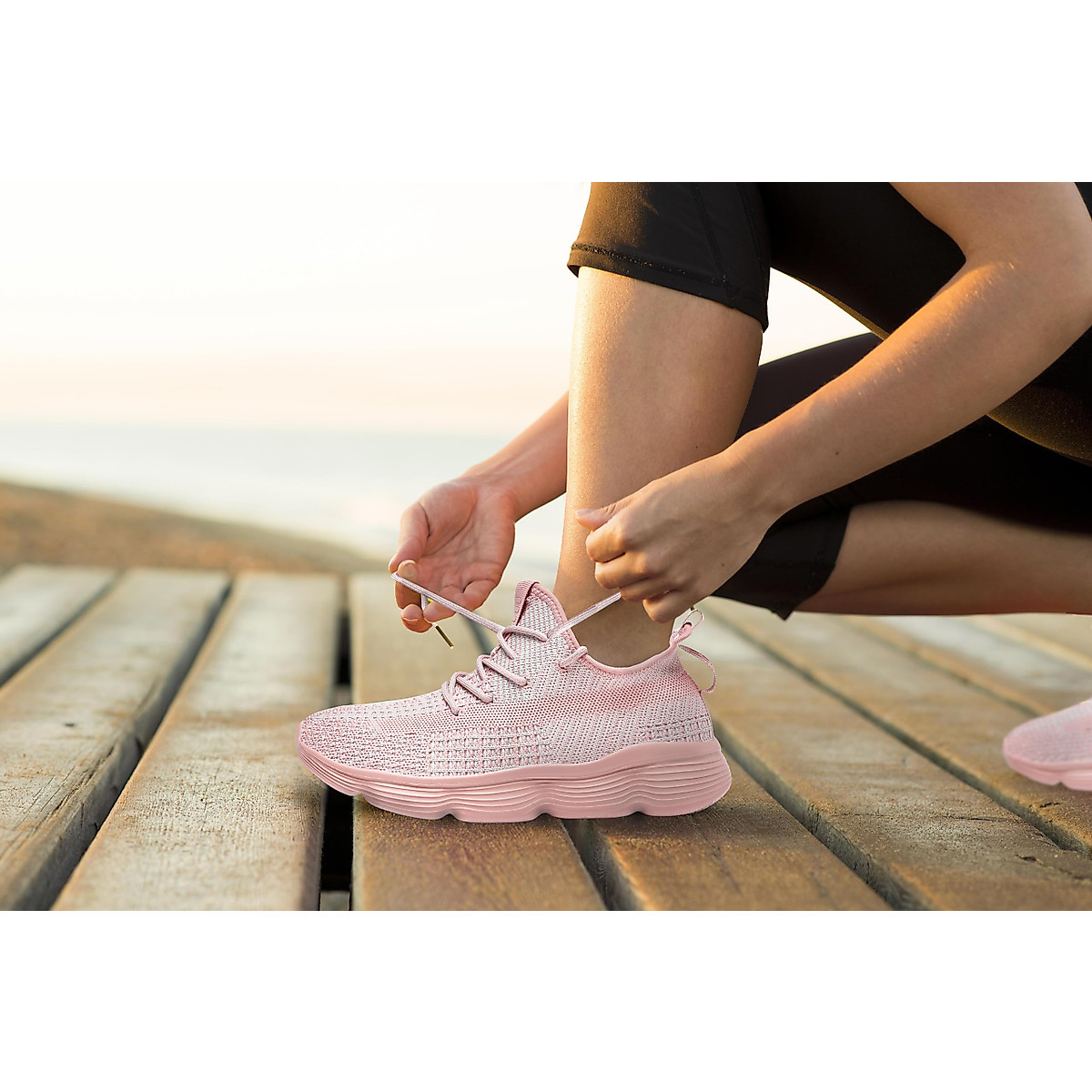 HUHV Flow 360 Ultra-Cloud Runner Unisex Shoes - Black Shadow, Size M 13 / W 16