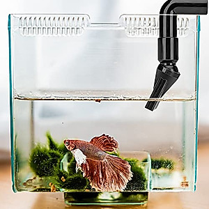 MiOYOOW 3PCS Aquarium Pump Duckbill Nozzle, 360° Adjustable Water Return Outlet Nozzle for Aquariums Fish Tanks