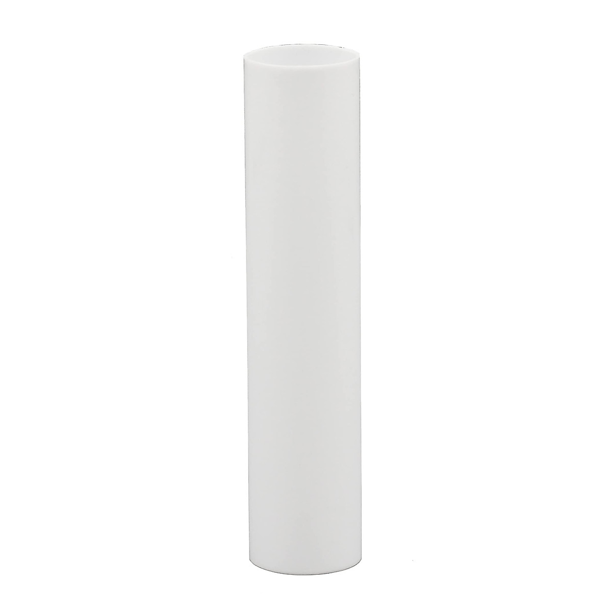 Creative Hobbies® 4" White Plastic Candle Covers Sleeves Chandelier Socket Covers ~ 4 Inch Candelabra Base | Set of 12