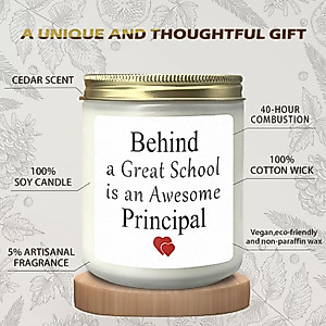 CIOJUNE Phincipal Gifts for Women, Best Principal Gifts, Principal Appreciation Gifts, Gifts for School Pnincipa, Phincipal Scented Candles