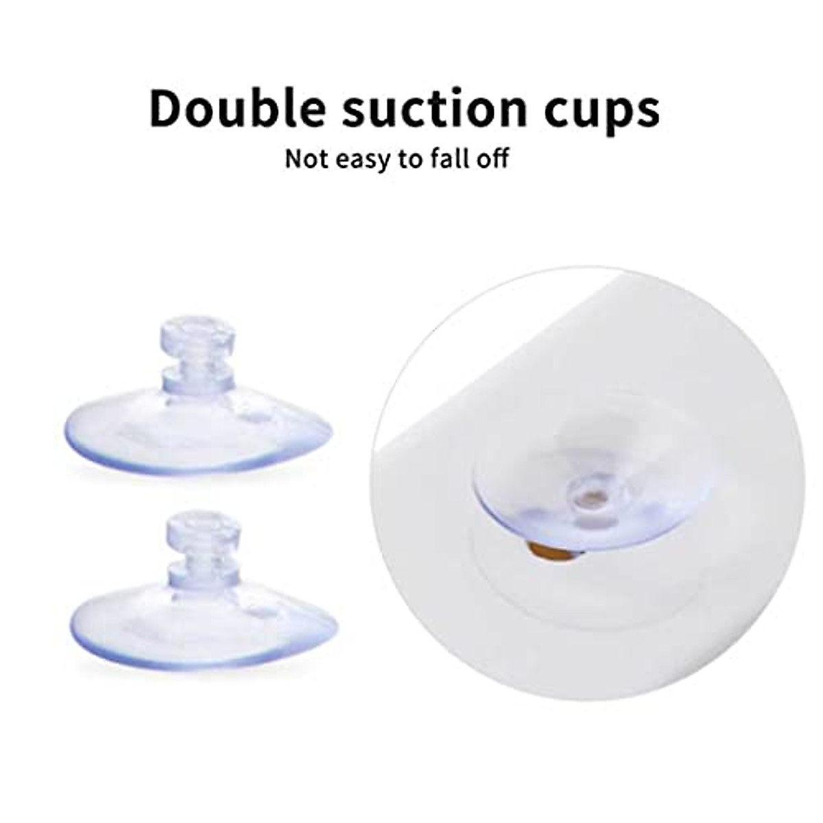 Eioflia Really Useful Box Plastic Storage Box Cotton Pad Dispenser Wall Mounted Cosmetic Make Up Cotton Pads Holder Storage Container with Lid