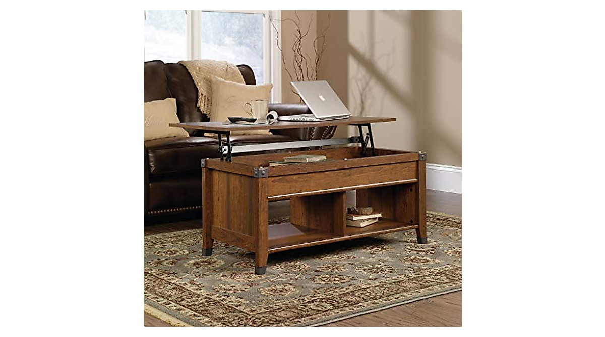 Sauder Carson Forge Lift-Top Coffee Table for Your Home