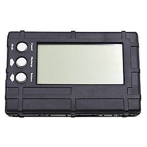 Blomiky 3-in-1 2S-6S Li-Polymer/Li-ion or Li-Fe Battery Balancer Voltage Meter Tester with LCD Display Battery Discharge Test Battery Balancer