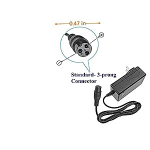 24V 2A Electric Battery Charger for Razor Scooter Charger, Dirt Bike E100 E200 E300 E125 E150 E500 PR200 & mx350 Pocket Pocket Mod,Sports Mod & Dirt Quad Battery Charger