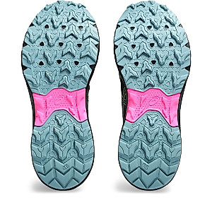 ASICS Women's GEL-VENTURE 9 WATERPROOF Running Shoes, 7.5, BLACK/LIME GREEN