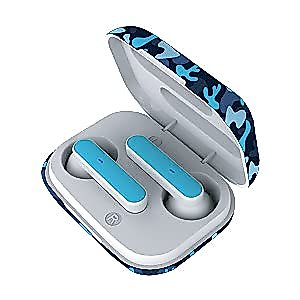 Gabba Goods Safe Sound Earbuds for Kids, Built-in Mic up to 8 Hours of Playing time with Charging Case Kids Proof