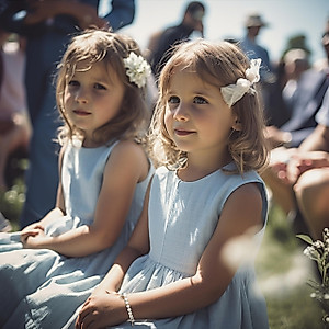 Flower Girl Proposal Bracelet, Dainty Gold Initial Charm Bracelet for Girl, Letter Name Bracelet Girls Jewelry Birthday Wedding Party Gift (C)