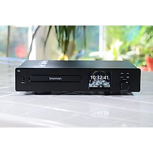 Brennan B3 (480GB Black) HiFi - Hard Disk CD Ripper & Recorder, Storage and Player with Bluetooth, Internet Radio, Stereo Power Amplifier, NAS, Wav, Lossless (FLAC) and MP3.