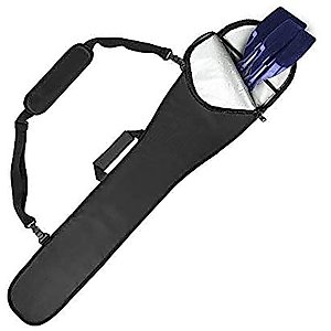 LIXADA Kayak Paddle Bag Long Kayak Boat Canoe Paddle Storage Bag Holder Pouch Cover (Black)