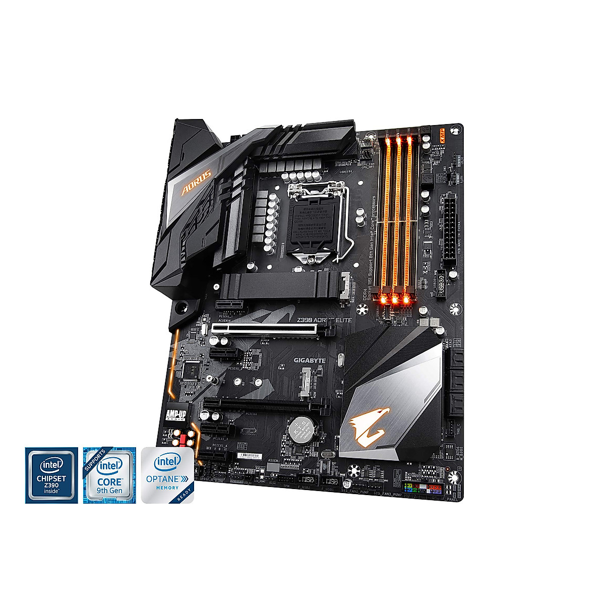 Gigabyte Z390 AORUS ELITE (Intel LGA1151/Z390/ATX/2xM.2/Realtek ALC1220/RGB Fusion/Gaming Motherboard)