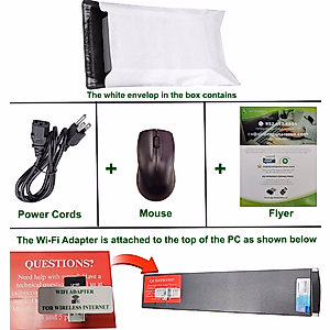 HP ProDesk Z230 SFF Computer Desktop PC, Intel Core i5 3.2GHz Processor, 16GB Ram, 128GB M.2 SSD, 1TB HDD,Wireless Keyboard & Mouse, WiFi | Bluetooth, Windows 10 Pro (Renewed)