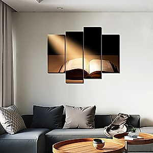 First Wall Art - The Holy Bible Wall Art Painting The Picture Print On Canvas Religion Pictures for Home Decor Decoration Gift