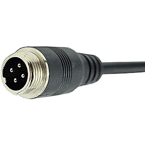AccuGPS 30FT/10M Car 4Pin Aviation Video Extension Cable for, CCTV Rearview Camera