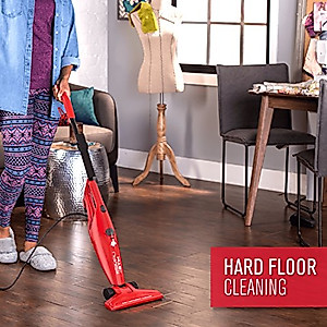 Dirt Devil Simpli-Stik Vacuum Cleaner, 3-in-1 Hand and Stick Vac, Small, Lightweight and Bagless, SD20000RED, Red