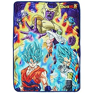 Great Eastern Entertainment Dragon Ball Super- Group 3 Sublimation Throw Blanket