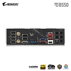 GIGABYTE B550 AORUS PRO (AM4 AMD/B550/ATX/Dual M.2/ SATA 6Gb/s/USB 3.2 Gen 2/2.5 GbE LAN/ALC1220-VB/RGB Fusion 2.0/PCIe4/DDR4/Gaming Motherboard)