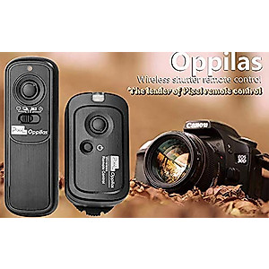 Pixel Oppilas 2.4GHz Digital Wireless Remote Shutter Release E3 for Canon, Fujifilm GFX50R, Samsung, Contax, Sigma and Hassleblad Cameras, Replaces Can RS-60E3