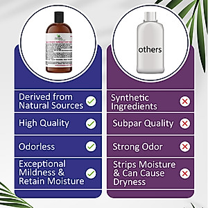 Dr Joe Lab Lauryl Glucoside Natural Surfactant - Surfactants for Soap Making, Lauryl Glucoside, DIY Shower Gel, Skin Care, Body and Face Wash, Plant Derived, Natural - 16 Oz